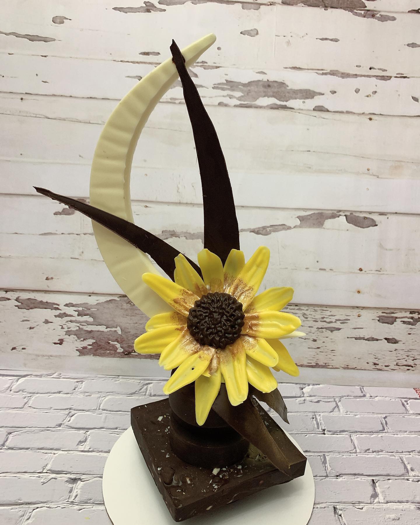 Chocolate cake topper | Bev's Custom Bakery